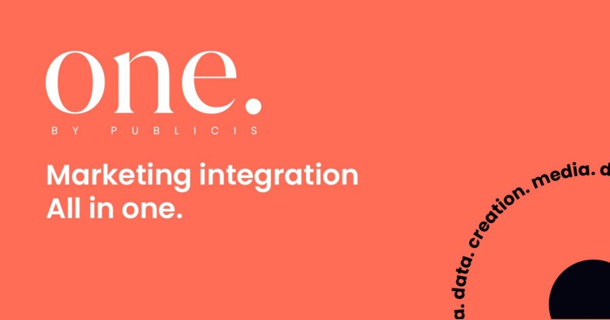 Publicis France lance one. by Publicis